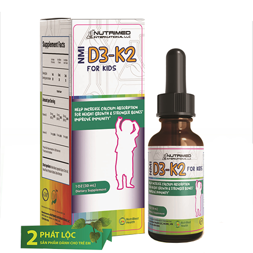 Nhà thuốc Nhân văn. Syrup uống bổ sung vitamin D3, K2 hỗ trợ phát triển ...