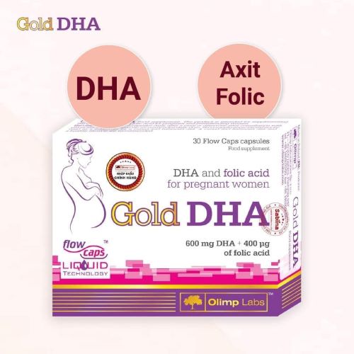 Nhà thuốc Nhân văn. GOLD DHA - Đảm bảo sự phát triển toàn diện cho thai nhi