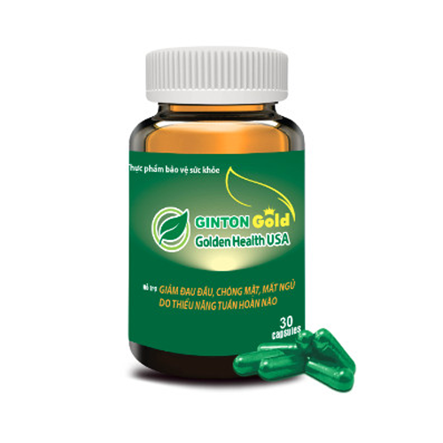 Nhà thuốc Nhân văn. GINTON GOLD - Giúp hoạt huyết, hỗ trợ tăng cường ...