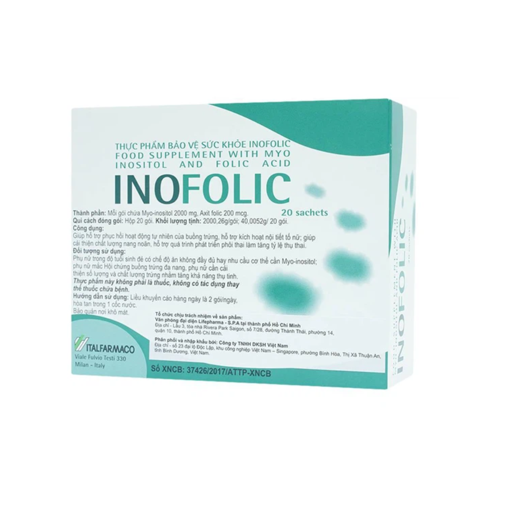 Nhà thuốc Nhân văn. INOFOLIC ITALFARMACO