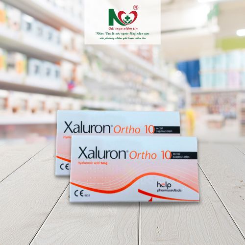 Nhà thuốc Nhân văn. VIÊN ĐẶT TRĨ XALURON ORTHO 5MG