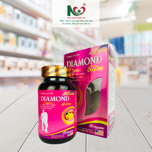 Nhà thuốc Nhân văn. DIAMOND SLIM – Viên uống giảm cân từ Mỹ