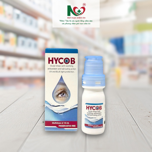 Nhà thuốc Nhân văn. DUNG DỊCH NHỎ MẮT HYCOB 10ML - Giúp bôi trơn, tạo ...