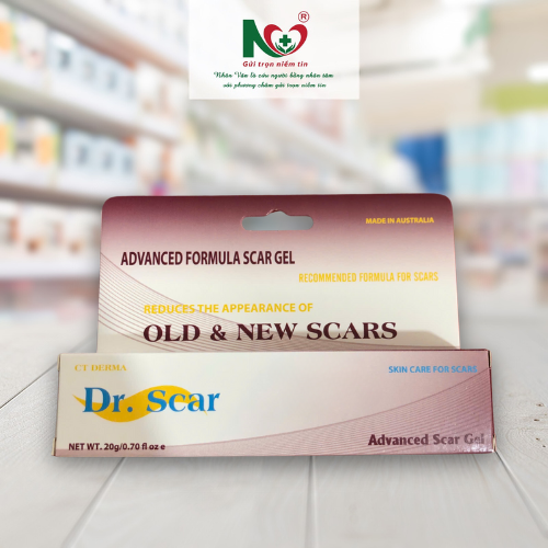 Nhà thuốc Nhân văn. DR. SCAR ADVANCED SCAR GEL 20G