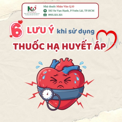 Nhà thuốc Nhân văn. 6 LƯU Ý QUAN TRỌNG KHI DÙNG THUỐC HẠ HUYẾT ÁP BẠN ...